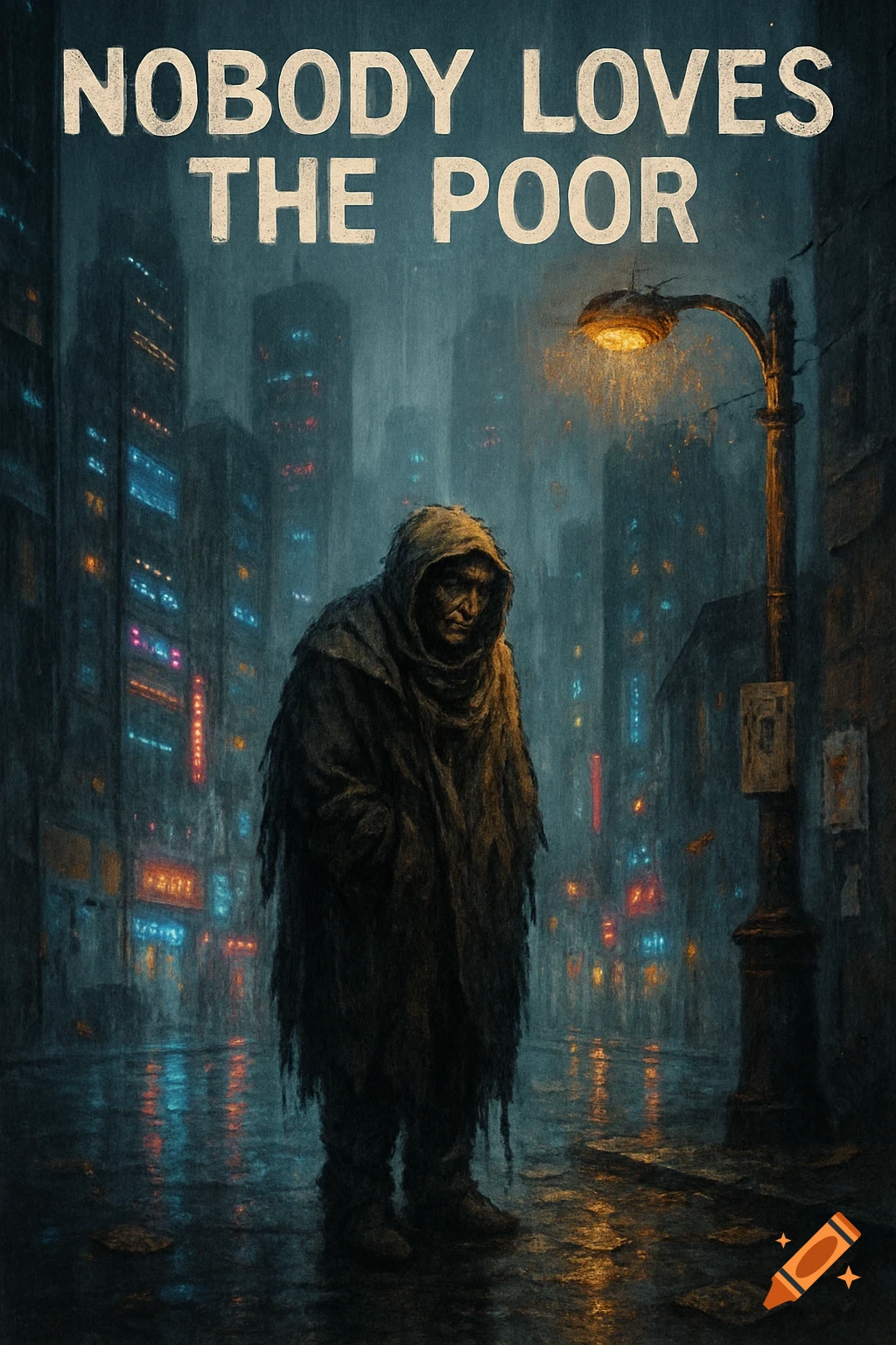 Stylized horror movie poster for 'MUTATION' depicting a group of ...