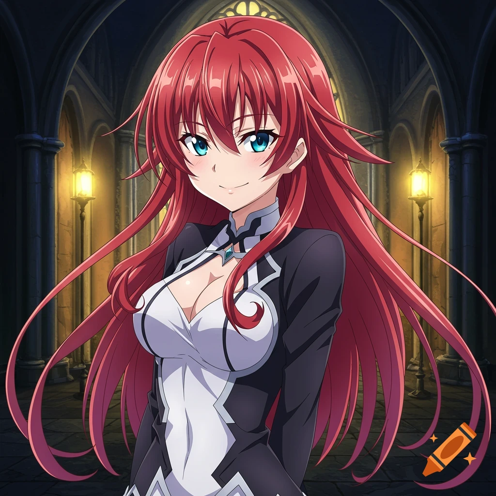 Half elf character with white hair, red eyes, and anime style on Craiyon