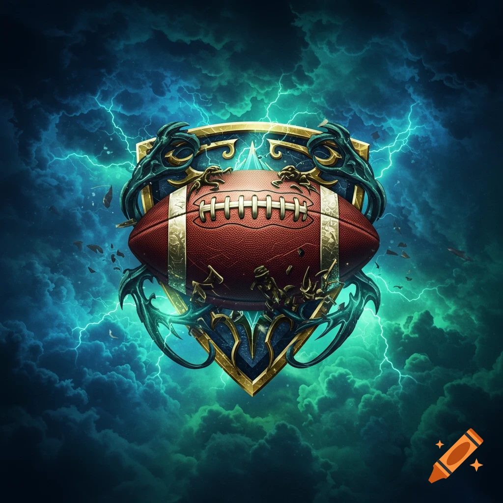 Fantasy football logo with Taylor Swift on Craiyon