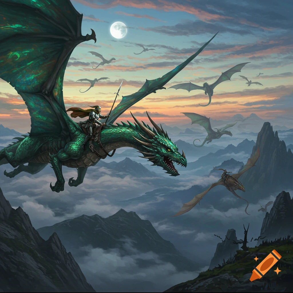 A green dragon wearing a black bowler hat and smoking a pipe stands on ...