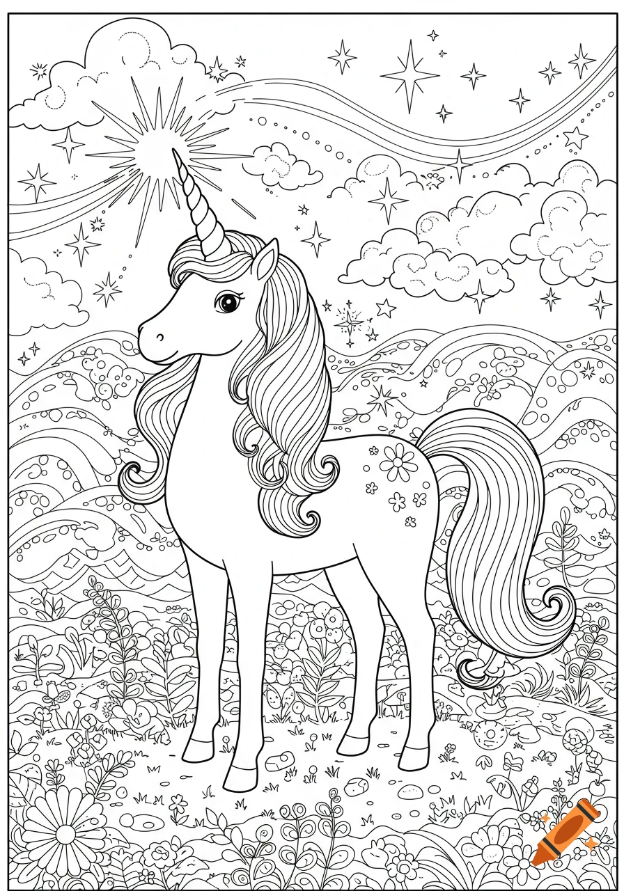 A coloring page featuring a superhero outline with cape, text 'YOU'RE ...