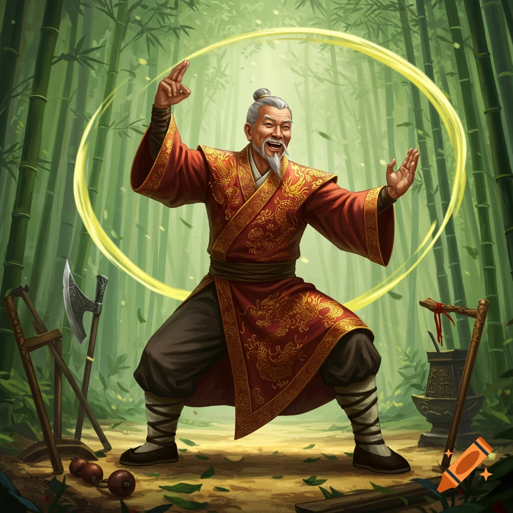 A chinese general from the Han empire called Zhang tu on Craiyon