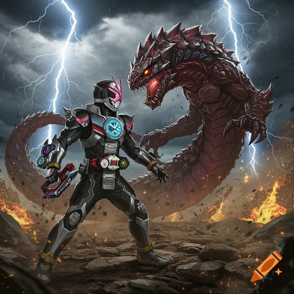 80s manga anime, drawing of Choudenshi Bioman (Bioman 1): Original ...