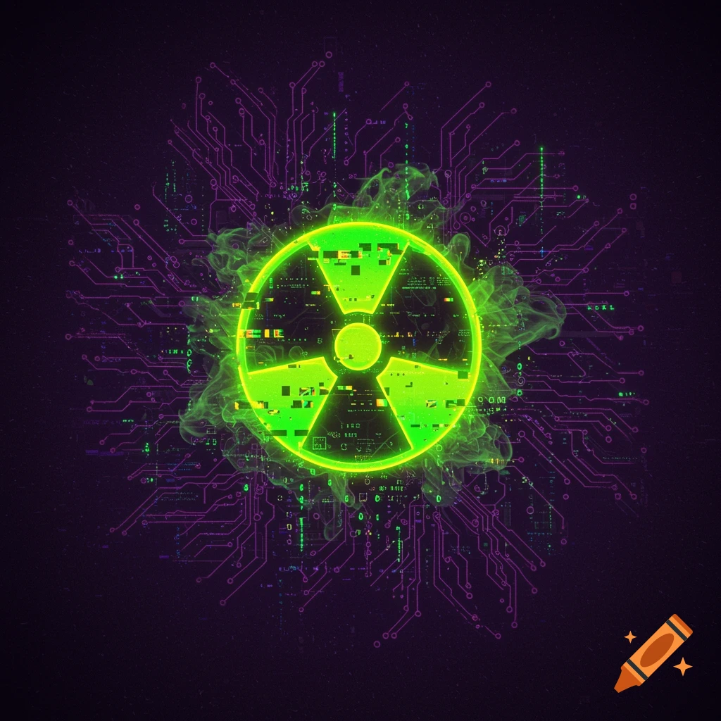 Hazard Symbols created on Craiyon