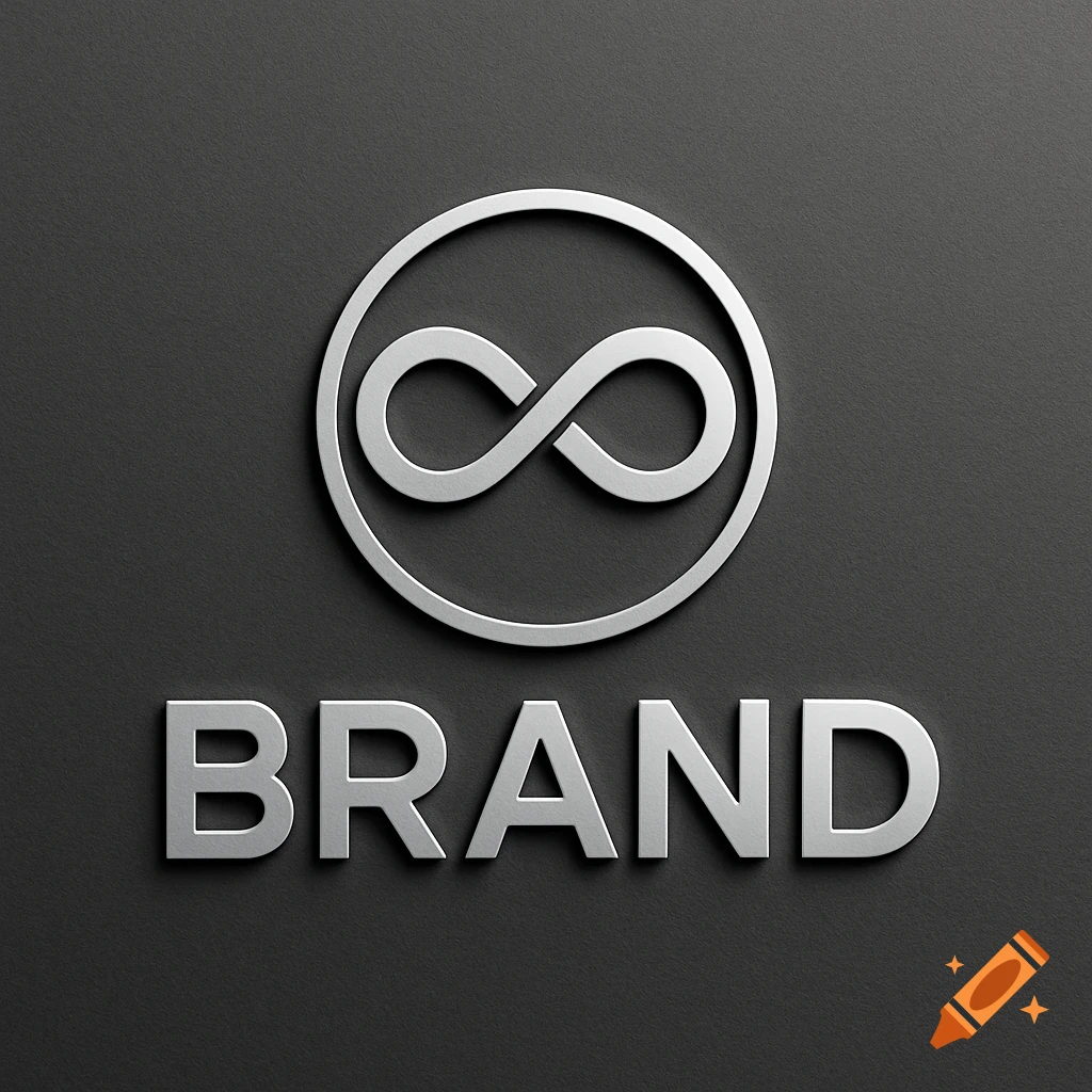 A silver luxury design logo with the letter 'T' and text 'Luxury Design Advertising Banner' on a ...