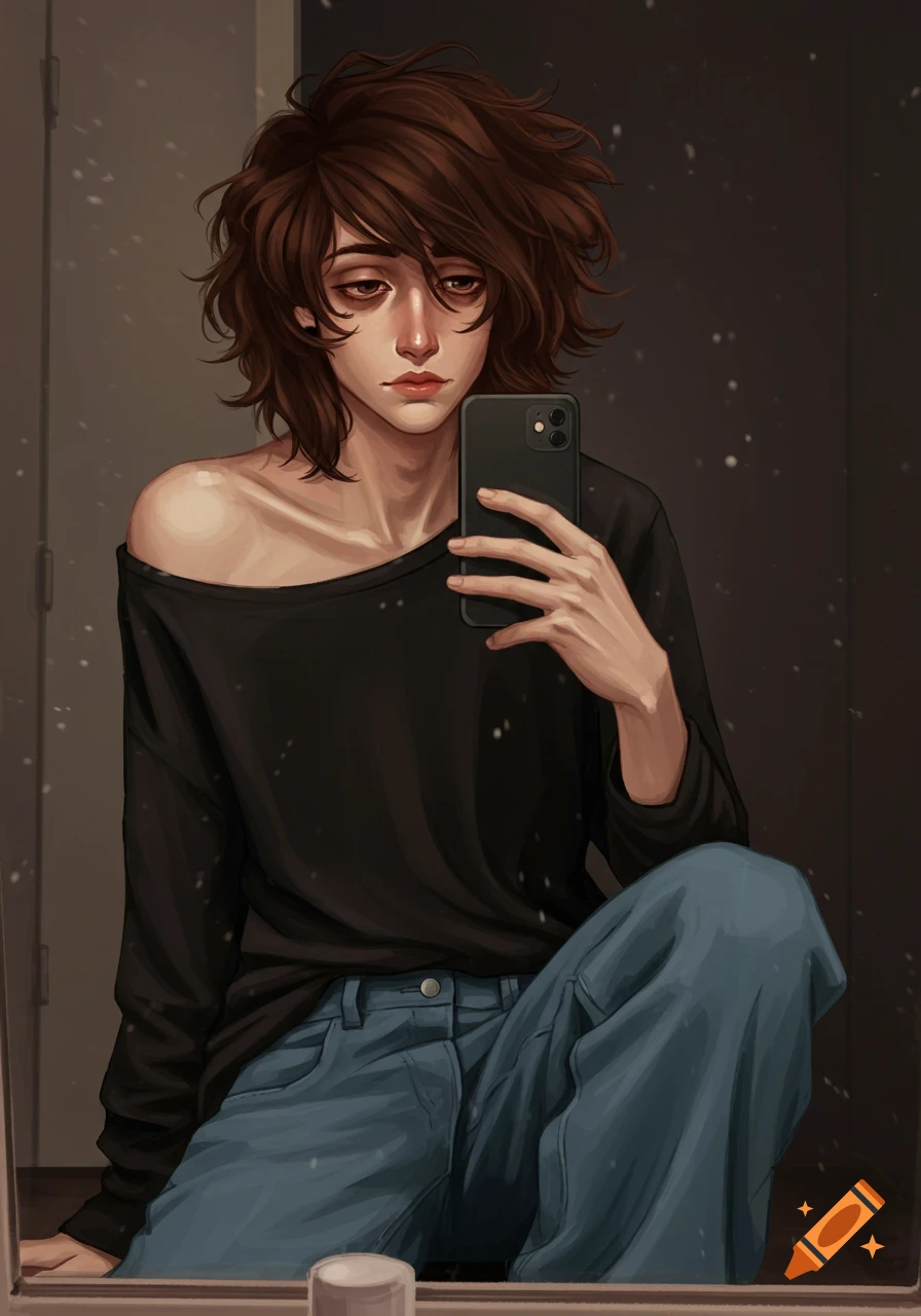 Emo+indian created on Craiyon