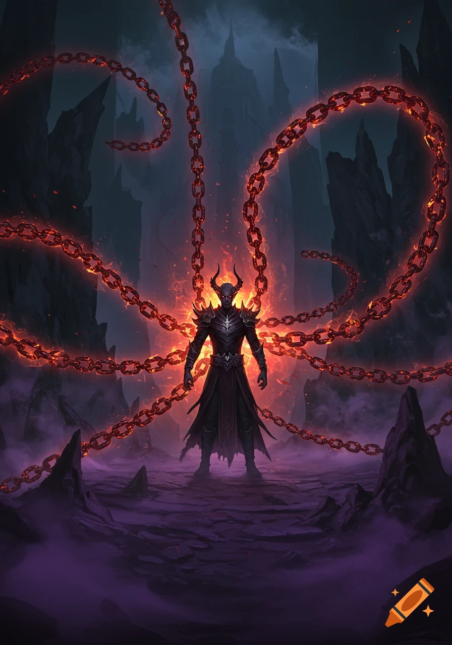 A comic book style illustration of a shadowy cloaked figure with ...