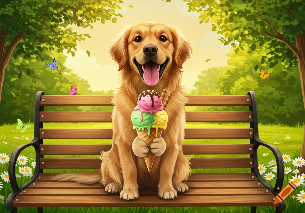 Dog+svg created on Craiyon