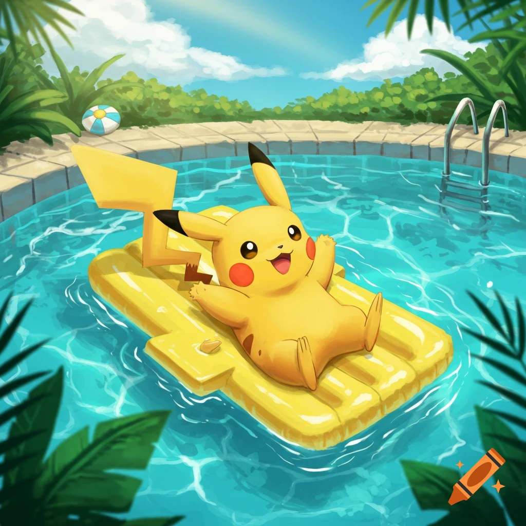 Pikachu+dibujo created on Craiyon