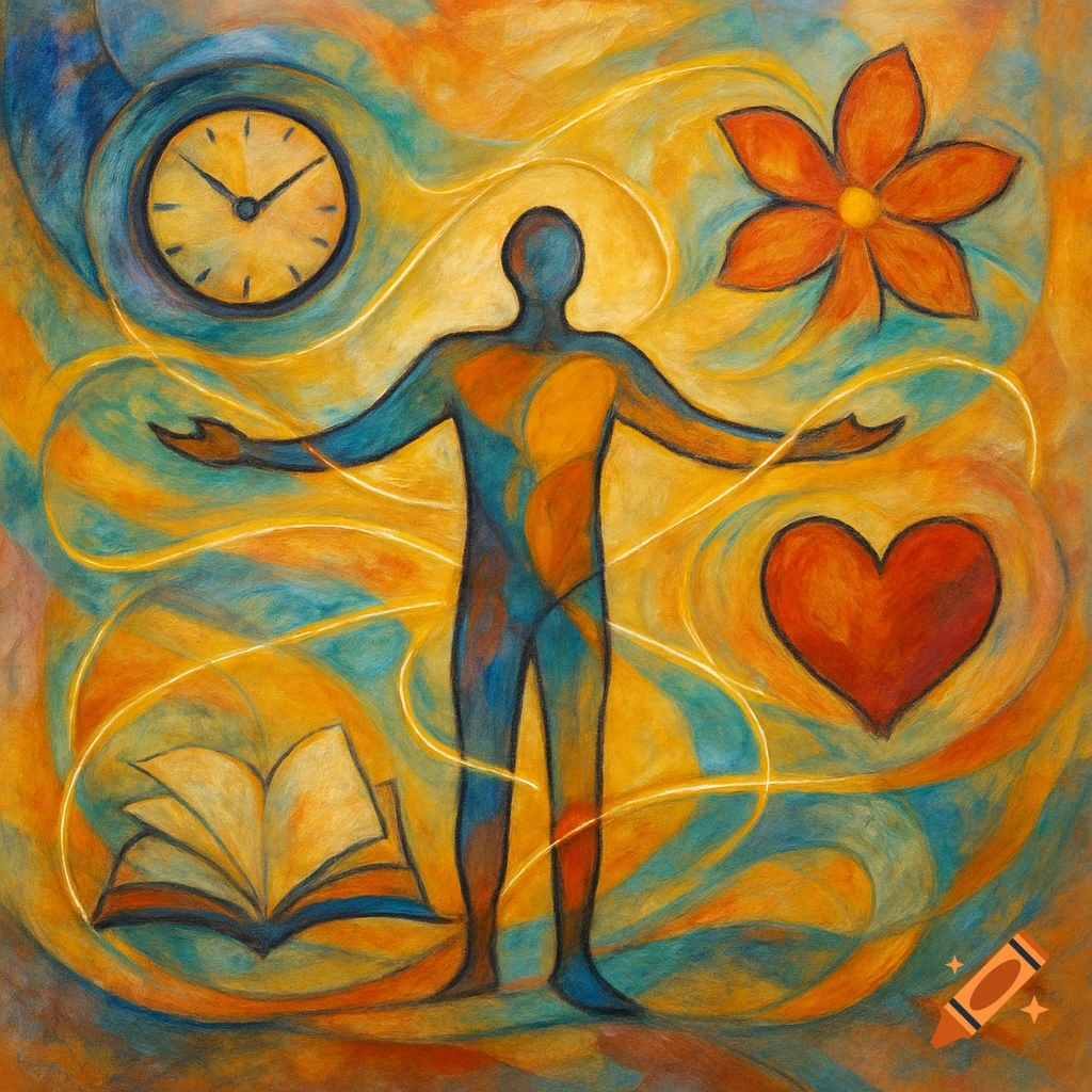 Pablo Picasso's painting of an orange on Craiyon