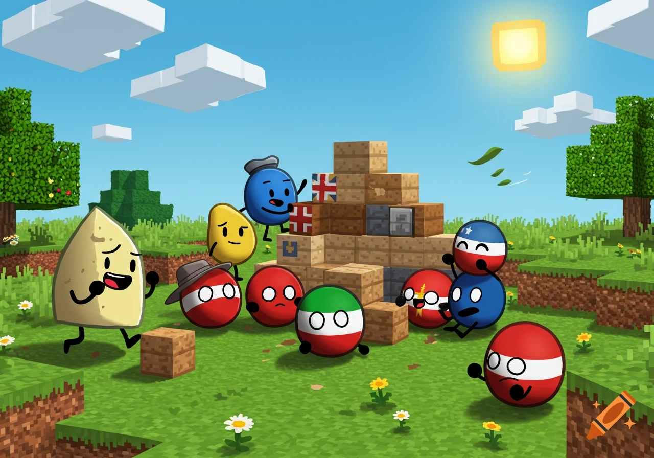 Beach+ball+bfdi created on Craiyon