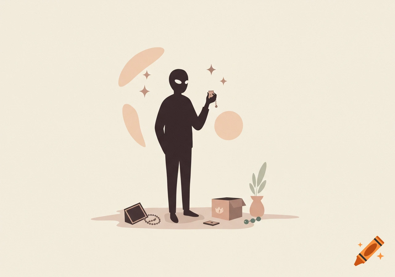 Cartoon USB plug with a worried face disconnected from a computer port ...