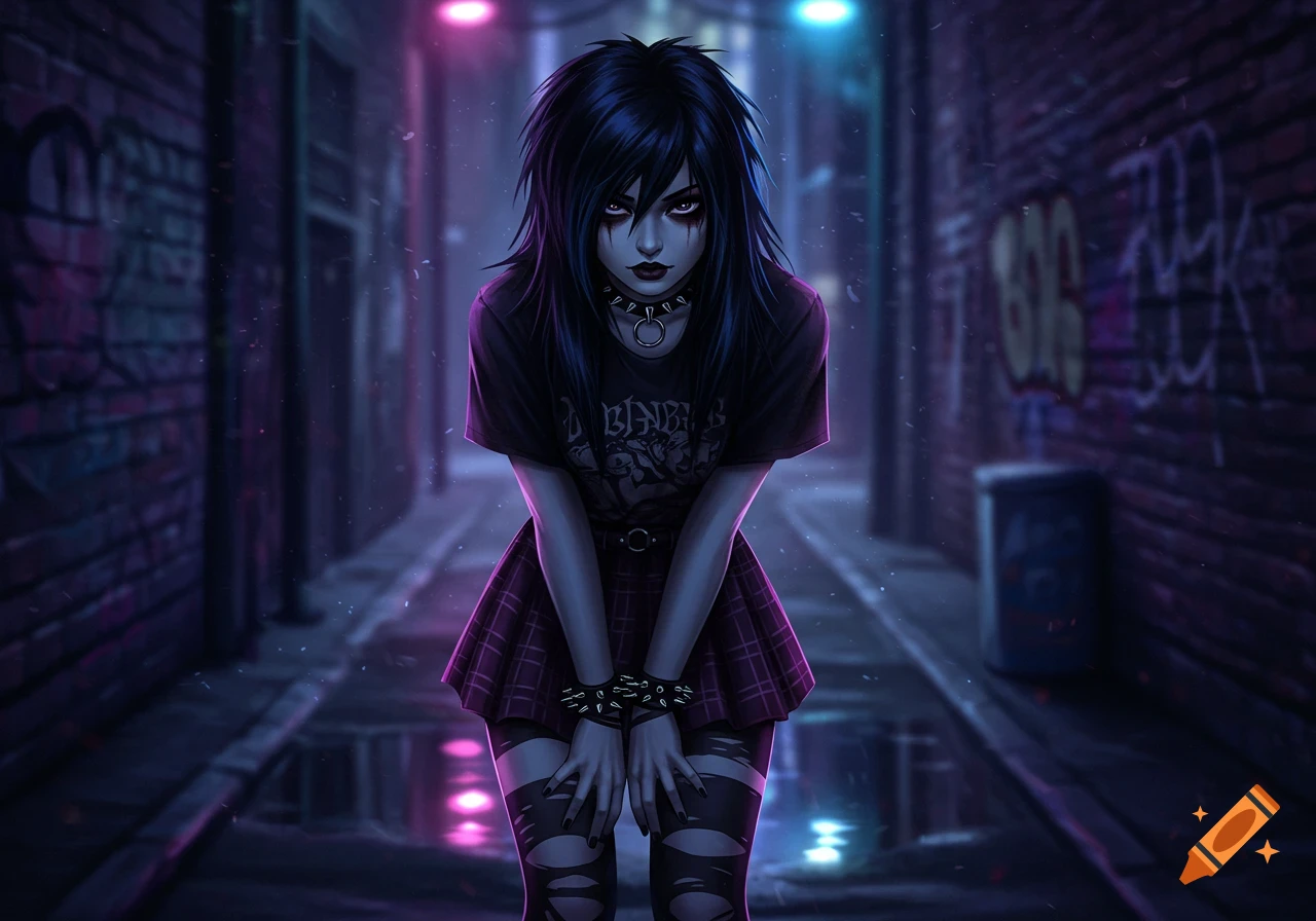 Emo imágenes creadas en Craiyon