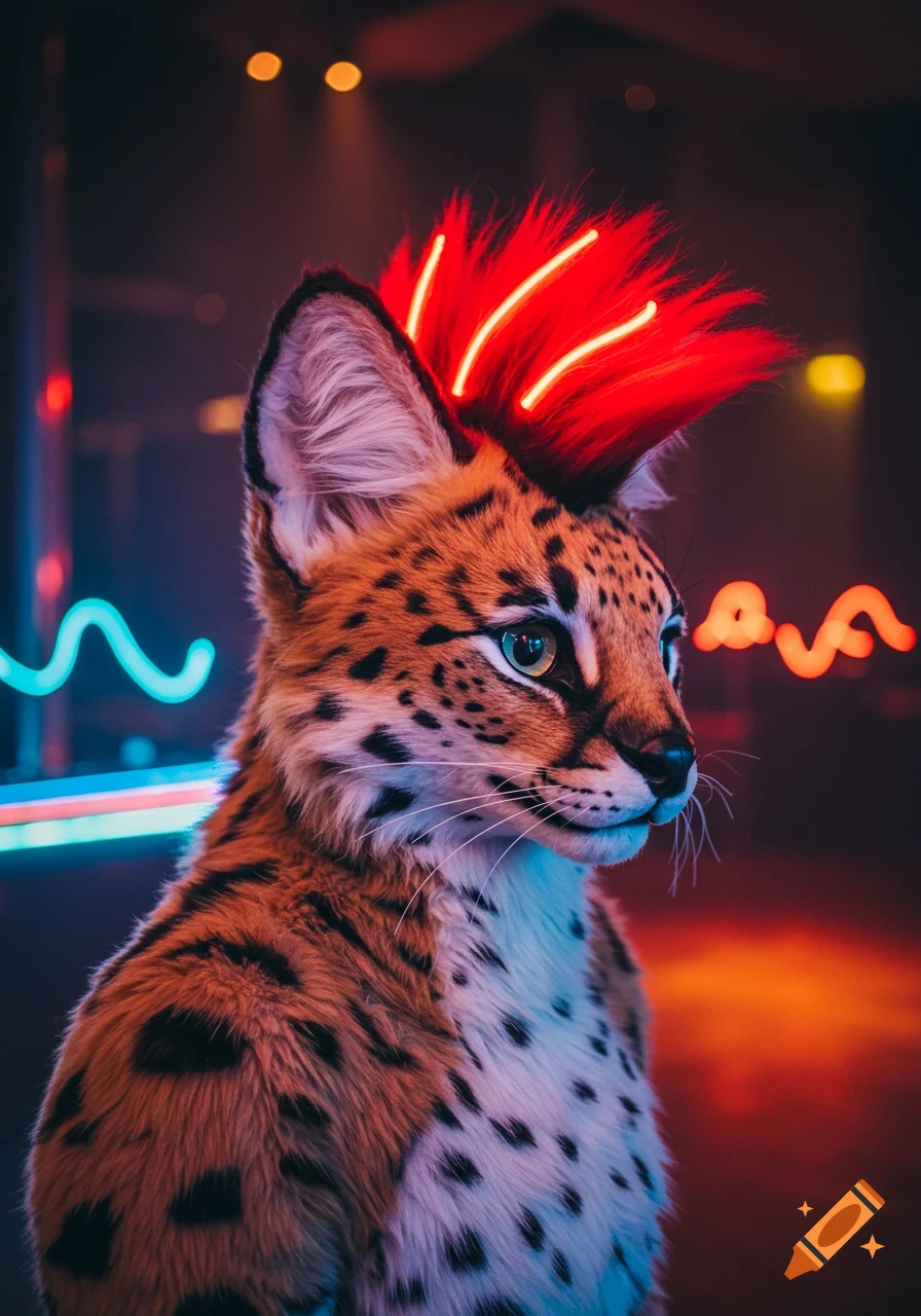 Ocelot created on Craiyon