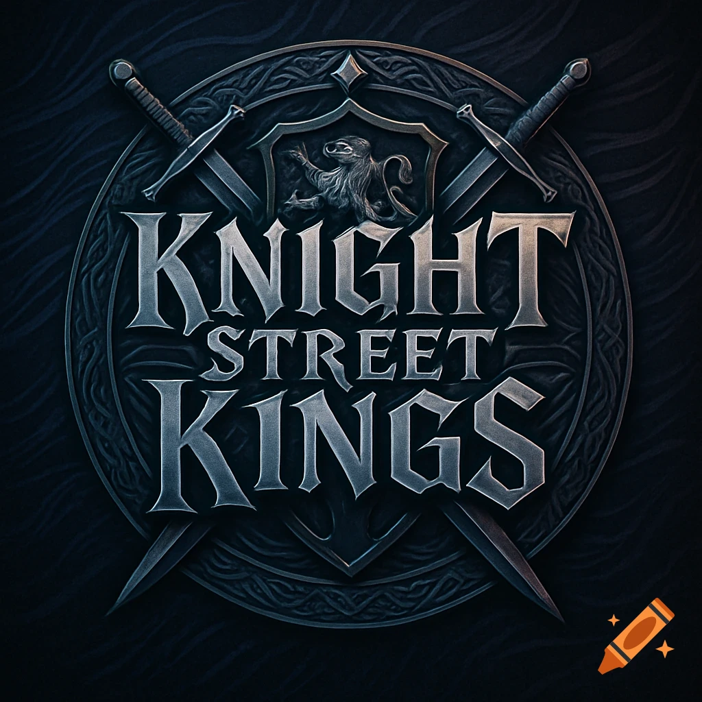 Shiny 3D gold letters spell "Oreta's Secret Base" on a deep blue ...