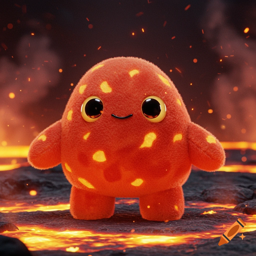 Monika DDLC fumo plush on classroom chair on Craiyon