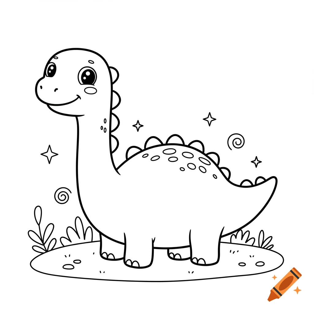 A line drawing of a train, featuring a locomotive and two empty wagons ...