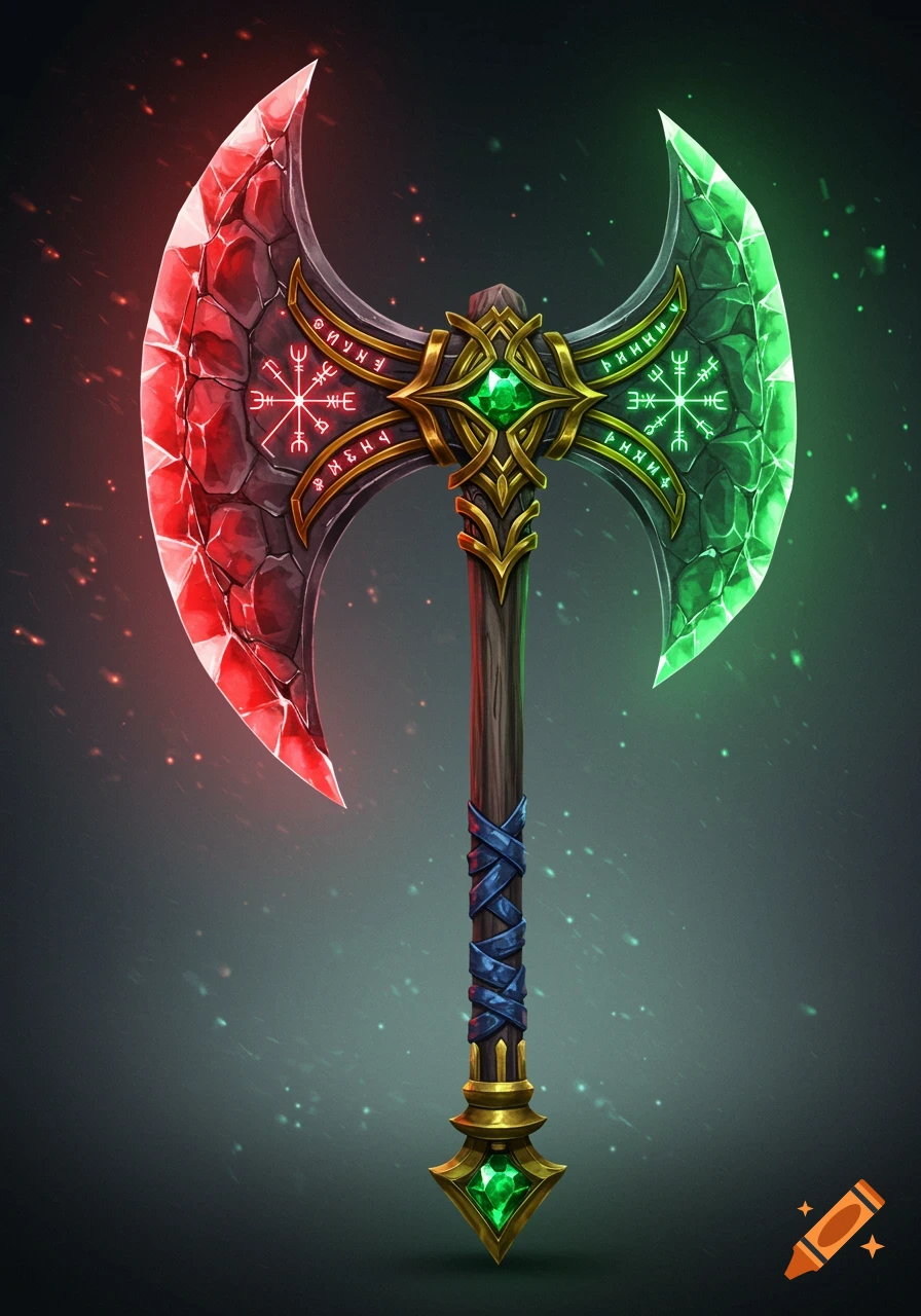 Concept art of a scythe on Craiyon