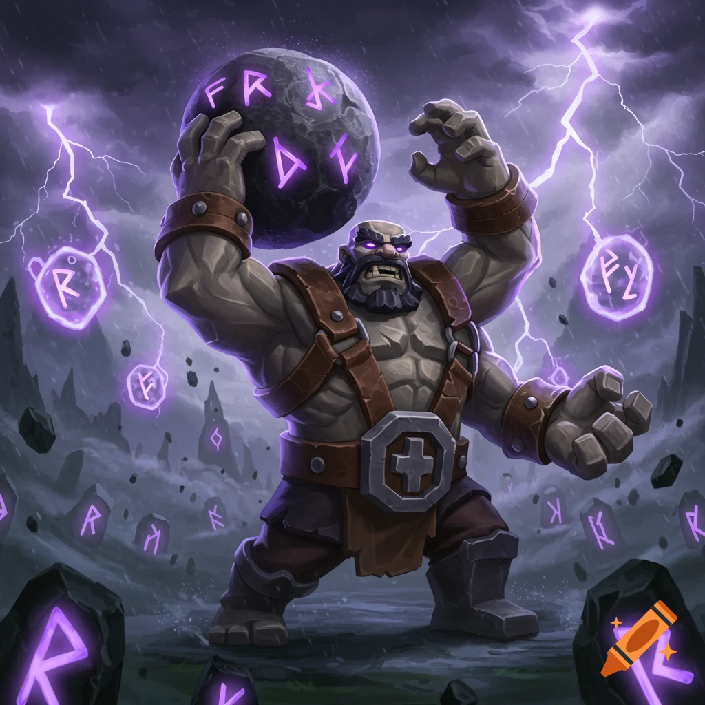 Magical resplendent war hammer shining in white and gold on Craiyon