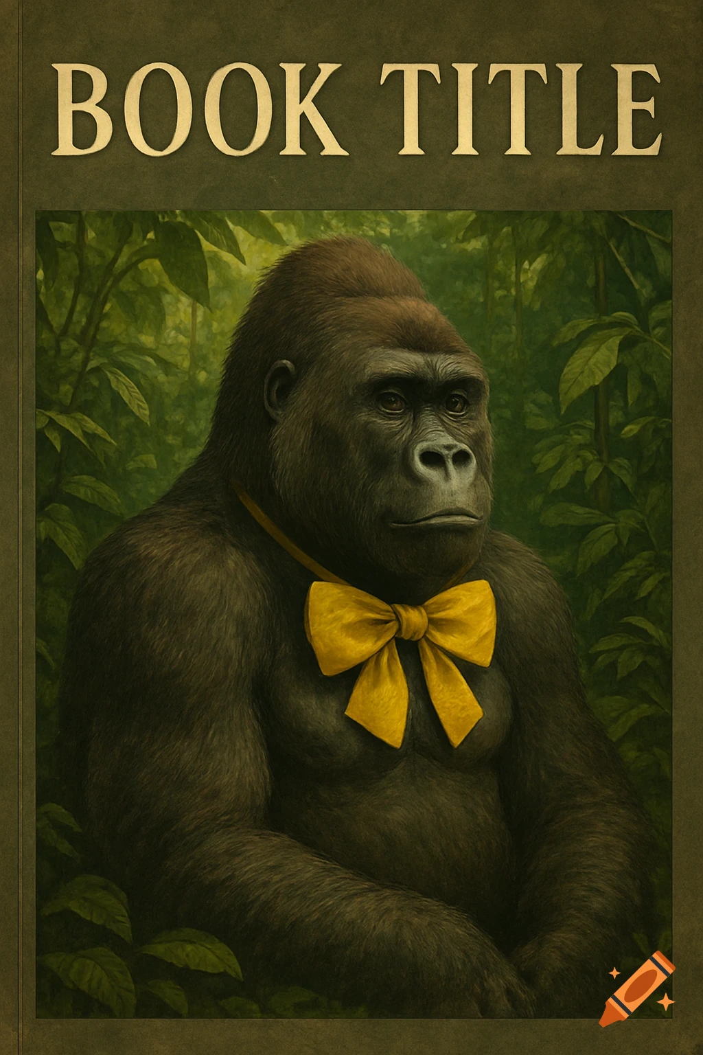 Kids Book Cover created on Craiyon