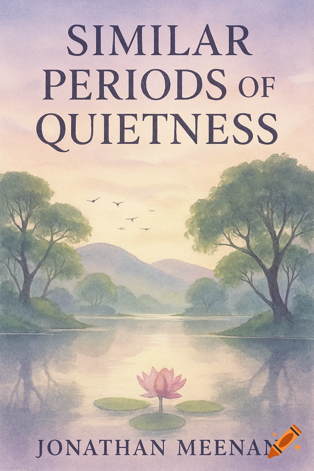 Minimalist book cover for 'Essentially Nothing' with white text and ...