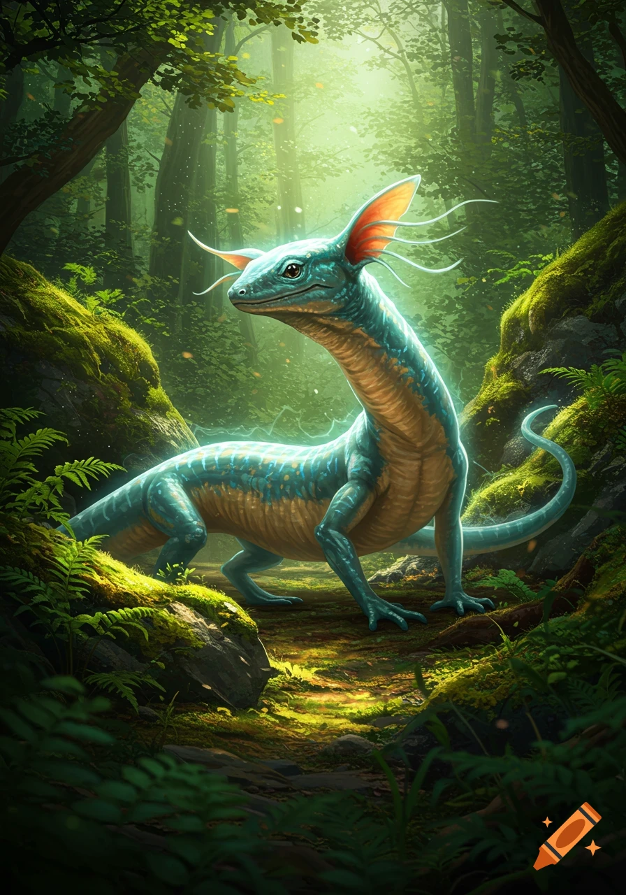 A vibrant bird with turquoise and yellow plumage perches on a large ...