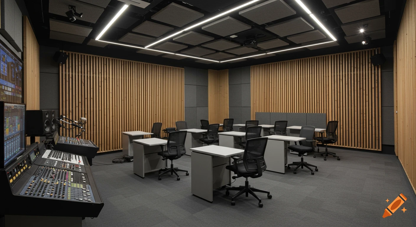 News Studio created on Craiyon