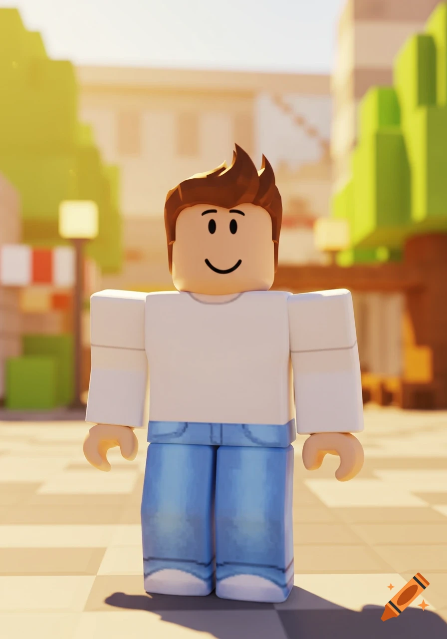 Roblox obby thumbnail on Craiyon