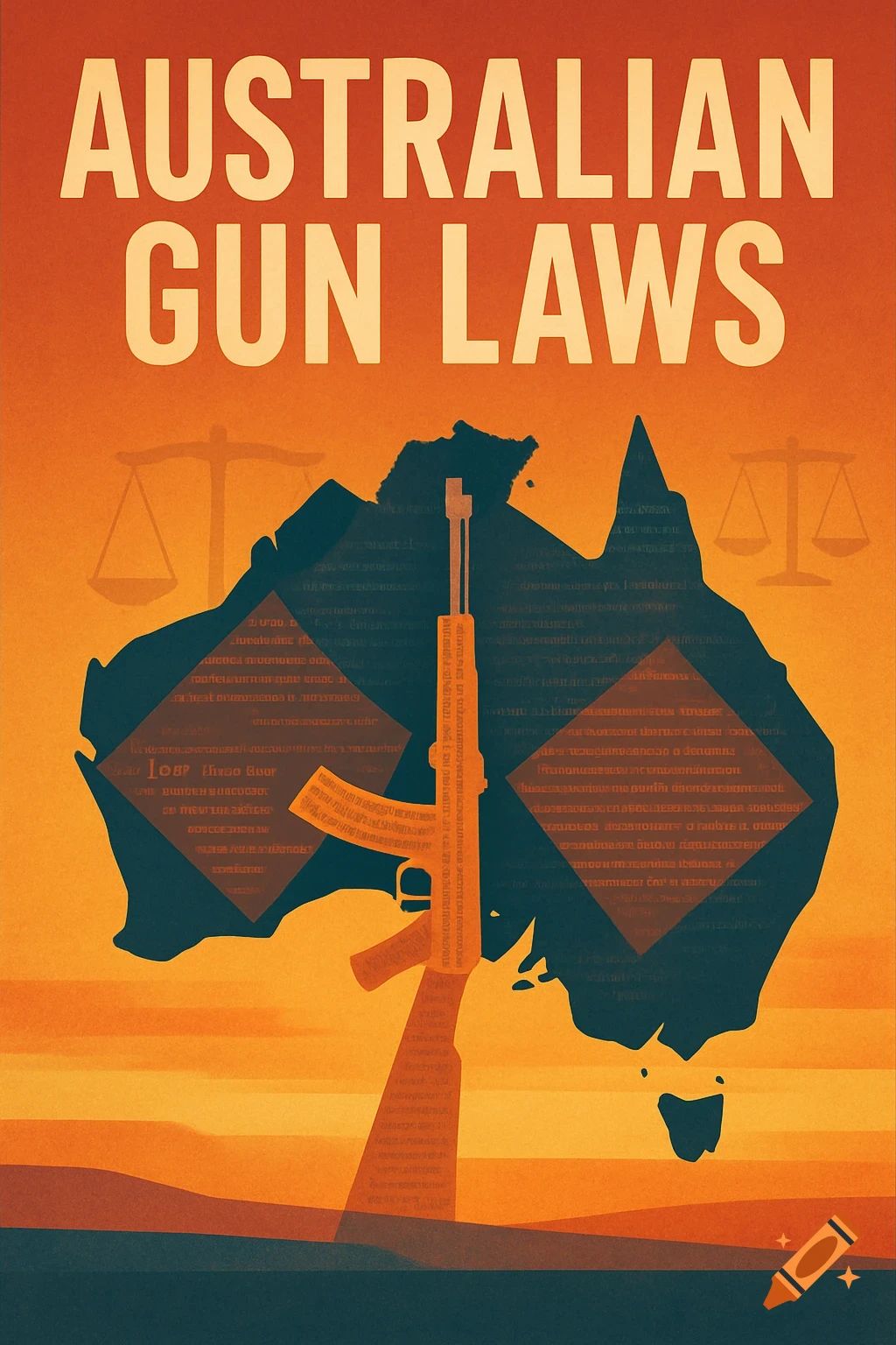 Illustration of Blue Mountains, NSW, styled as a vintage travel poster ...