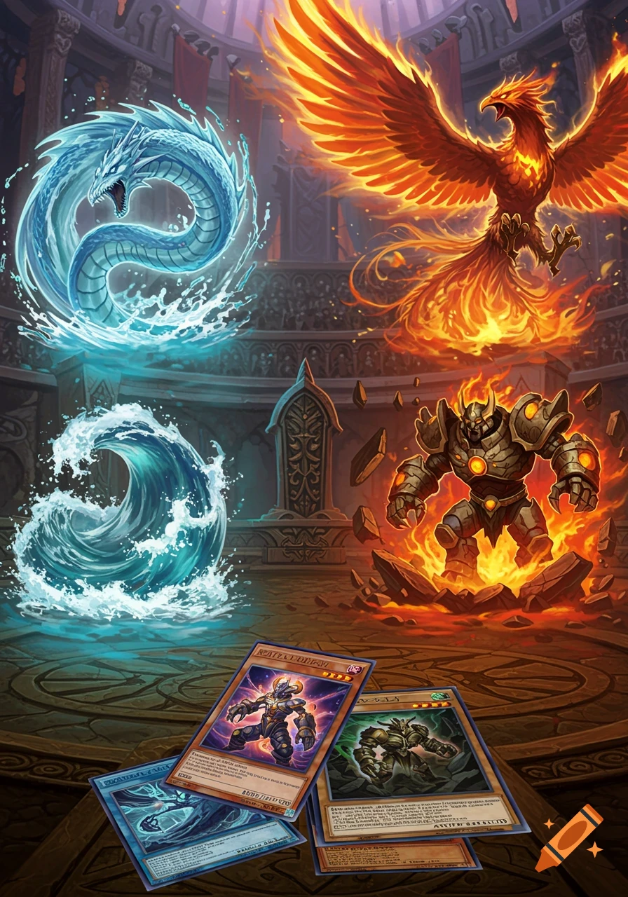 Collectible Card Games created on Craiyon