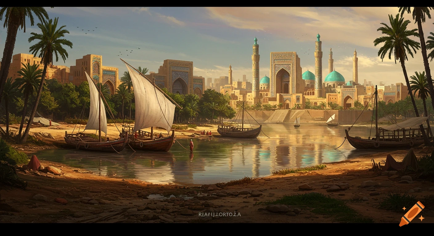 Middle Eastern Architecture created on Craiyon