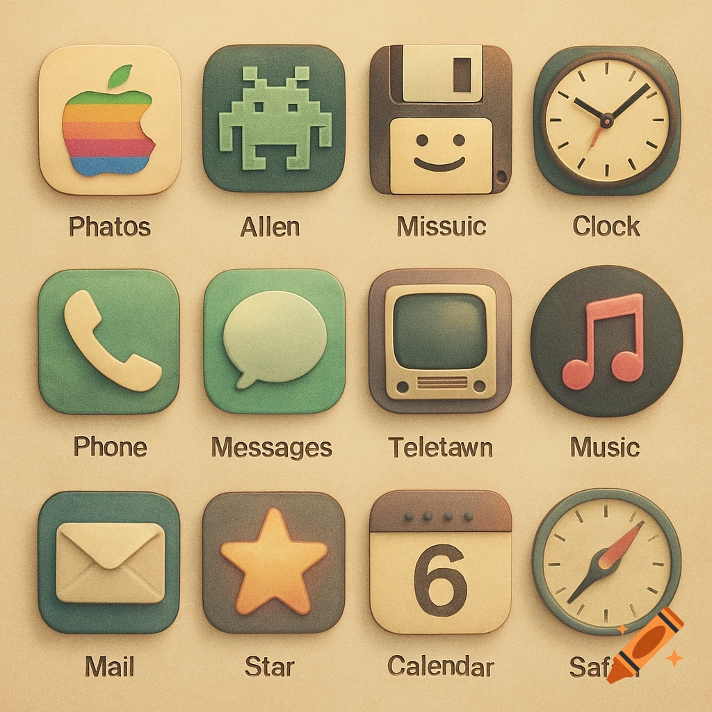 App Ui created on Craiyon