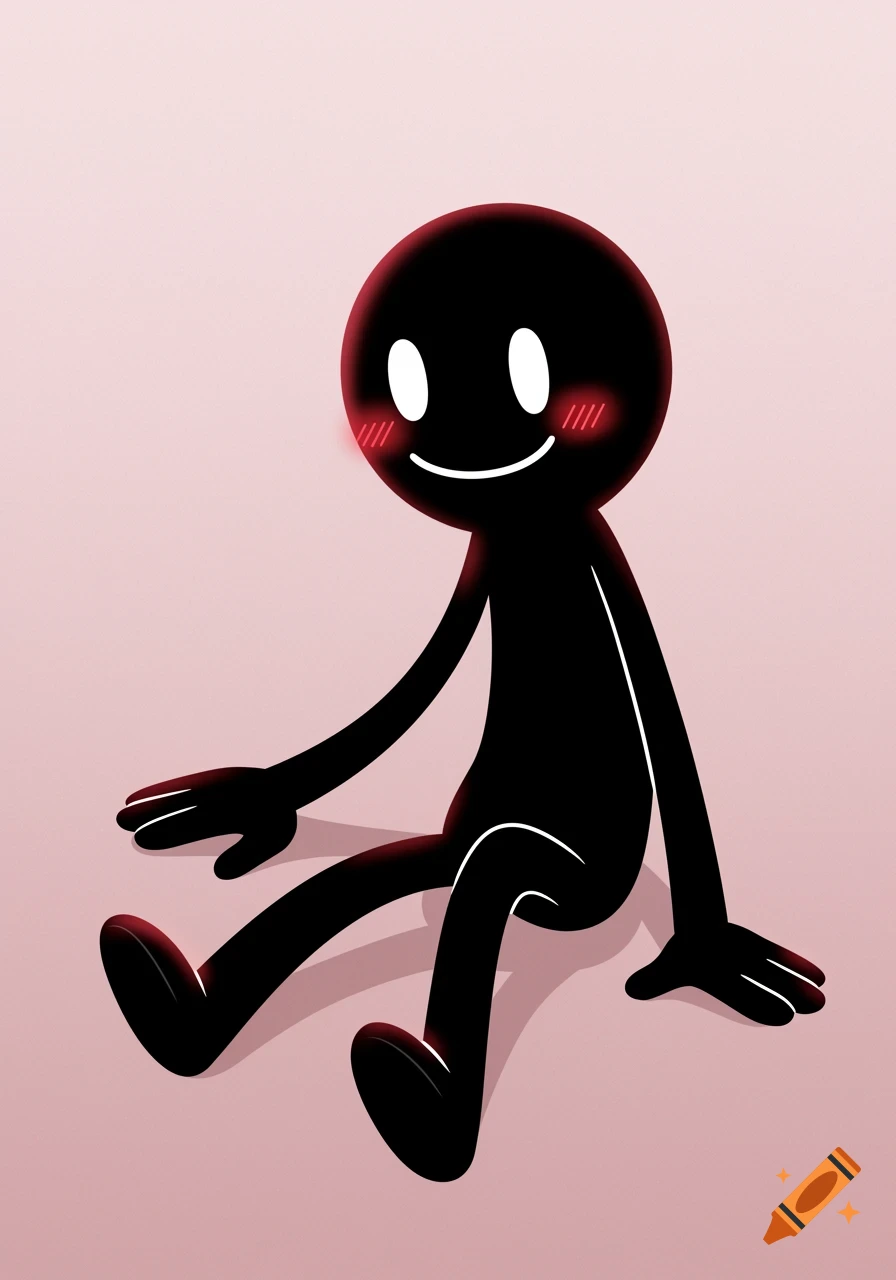 Simple black line drawing of a sad Wojak cartoon face with drooping ...