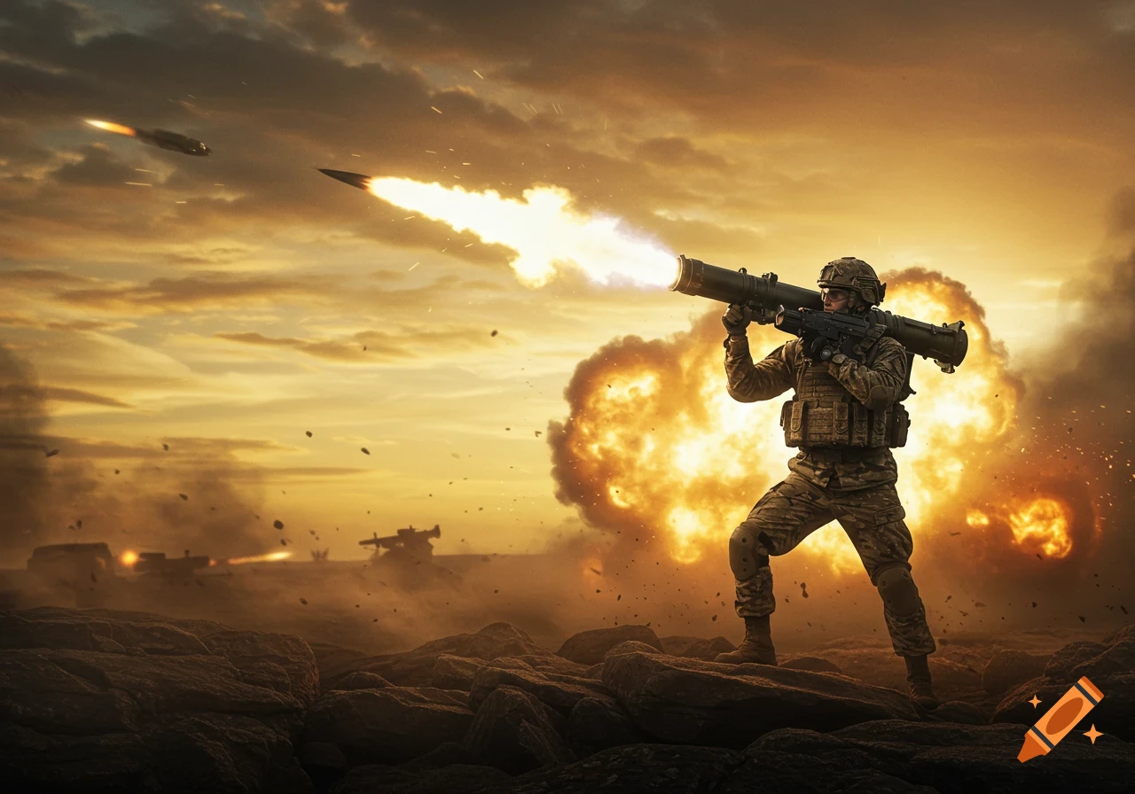 Epic+war created on Craiyon