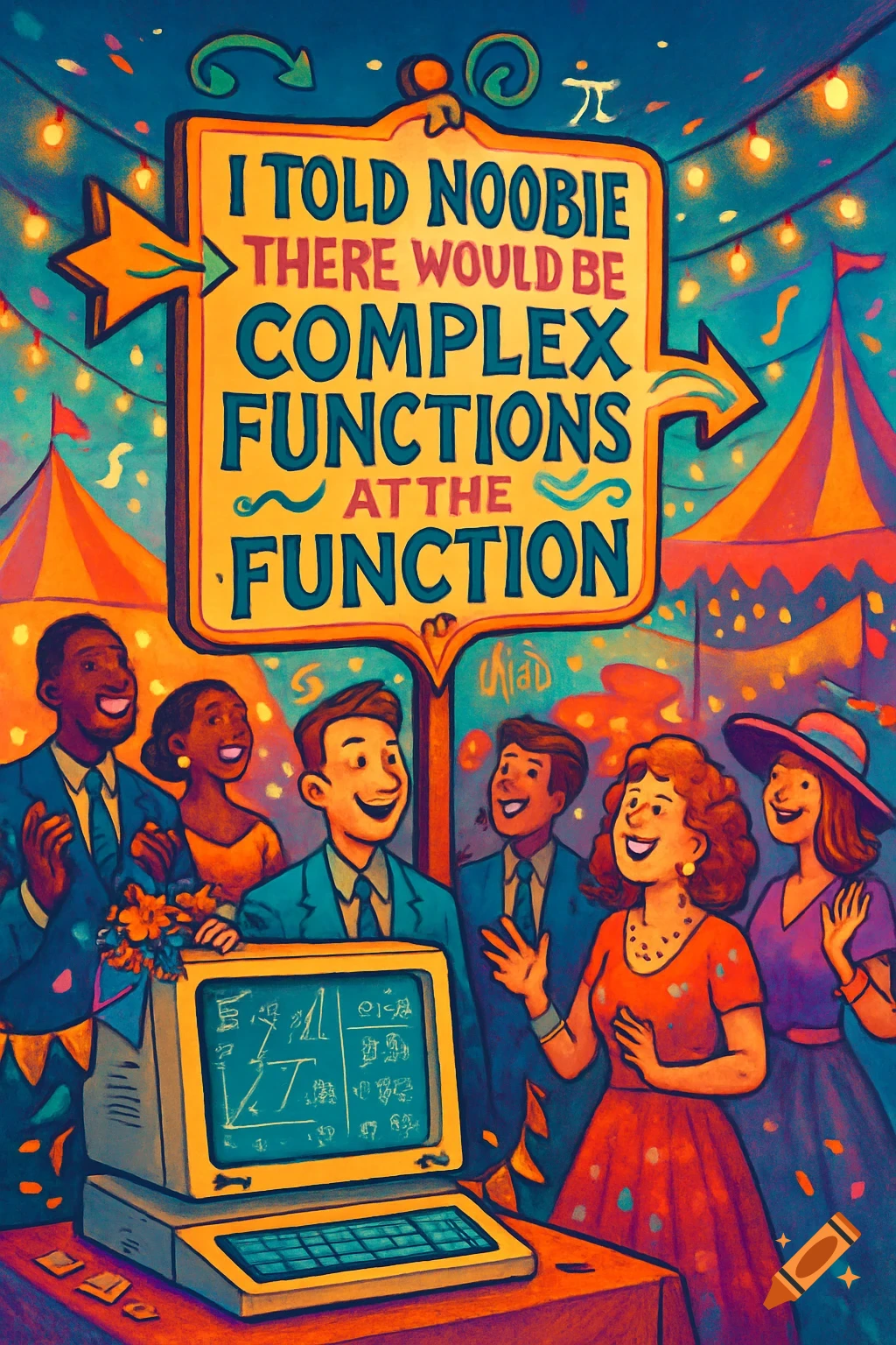 Retro-style illustration of a boy with a battleship, Rubik's Cube, map ...