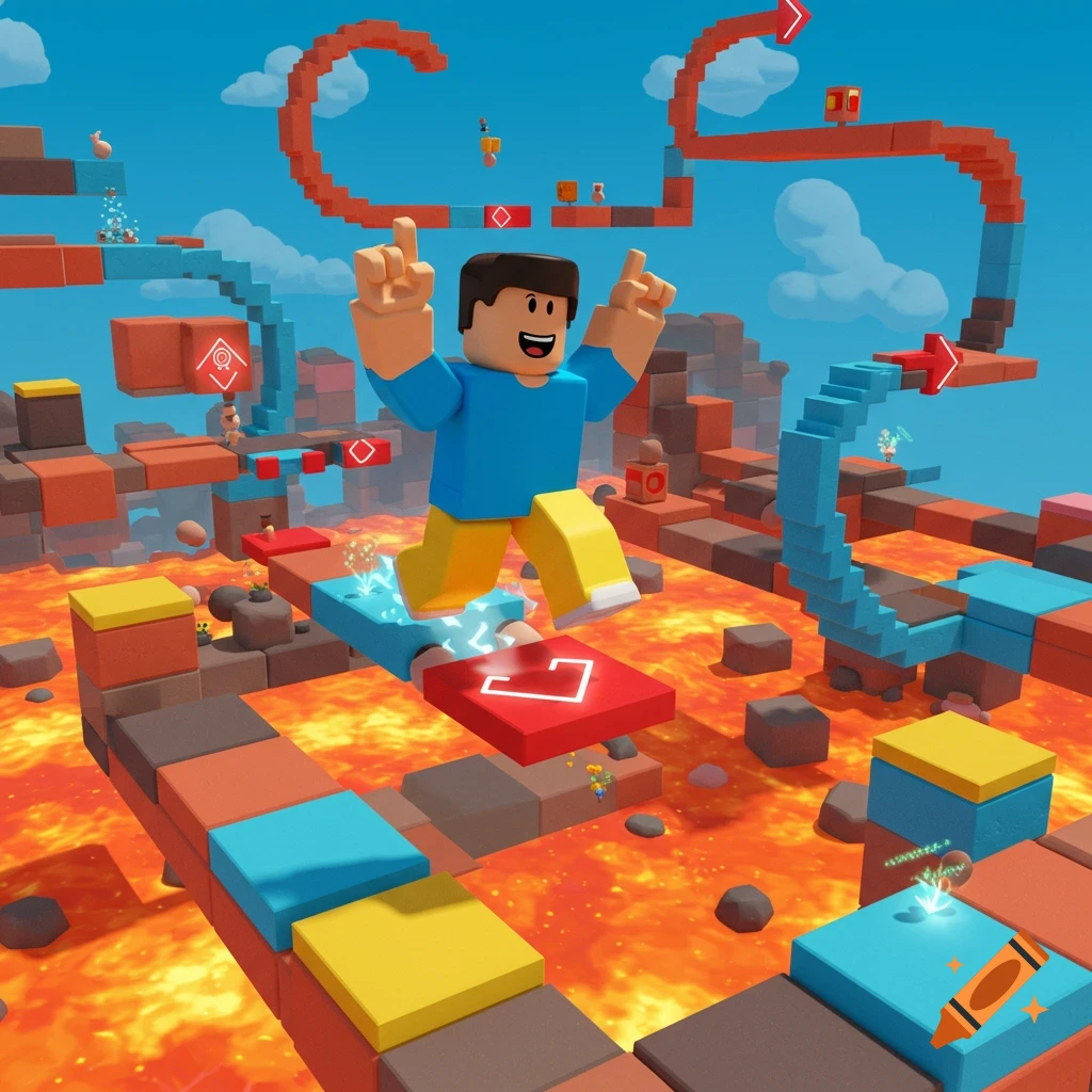 Roblox images created on Craiyon