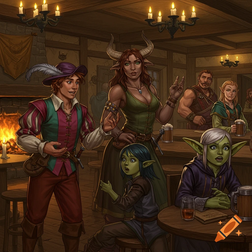 Role Playing Game created on Craiyon