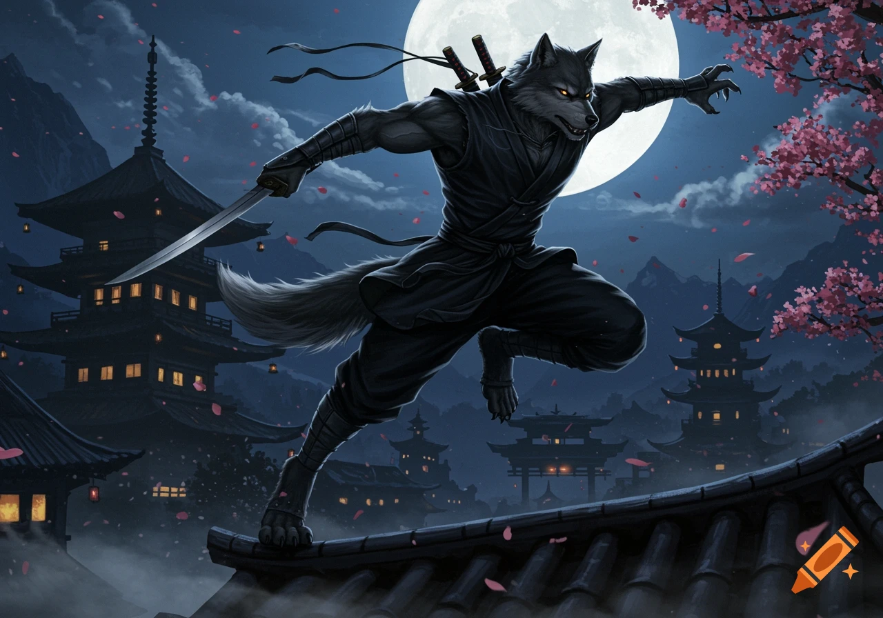 Samurai+wallpapers created on Craiyon