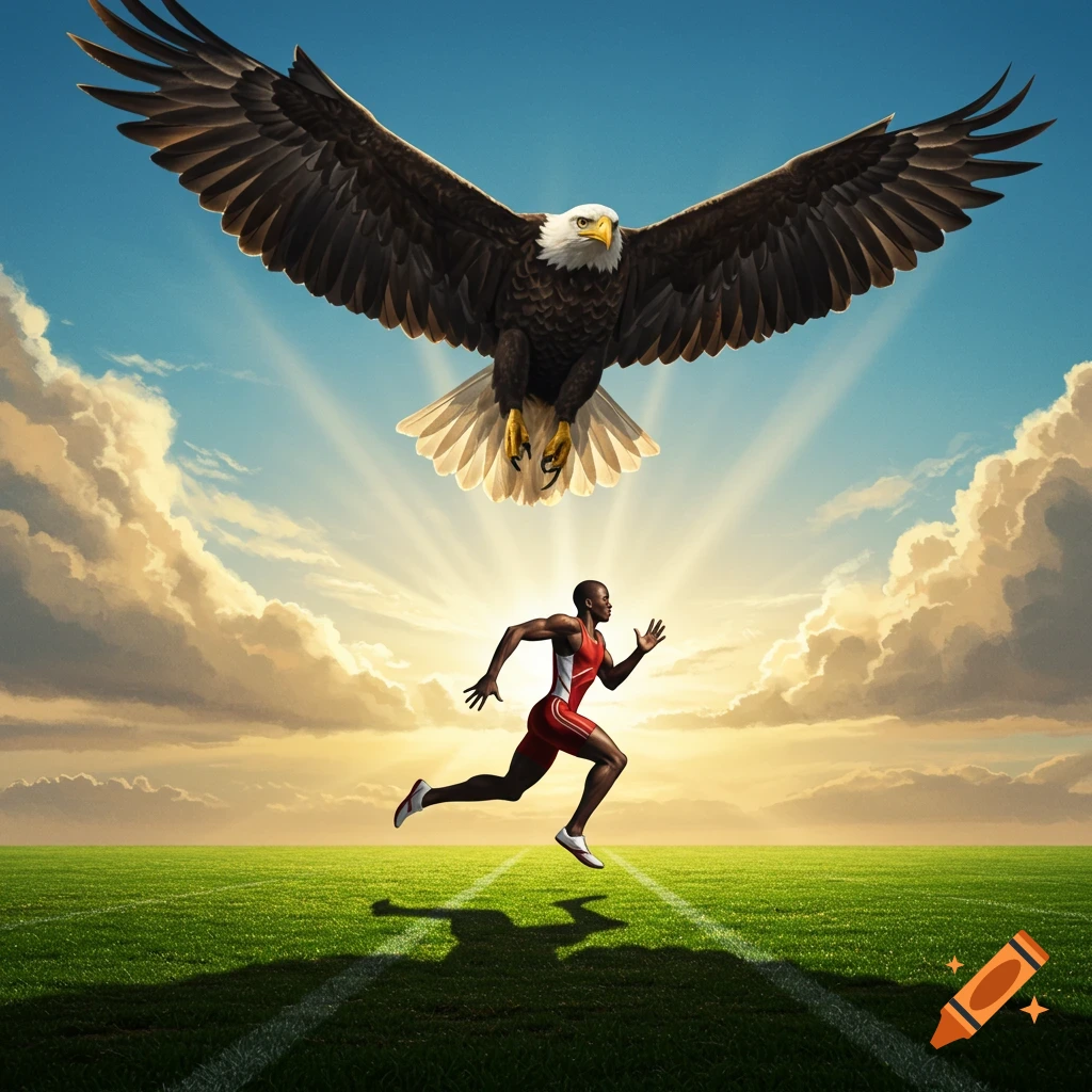 A stylized illustration of an angry magpie with red eyes pecking a ...