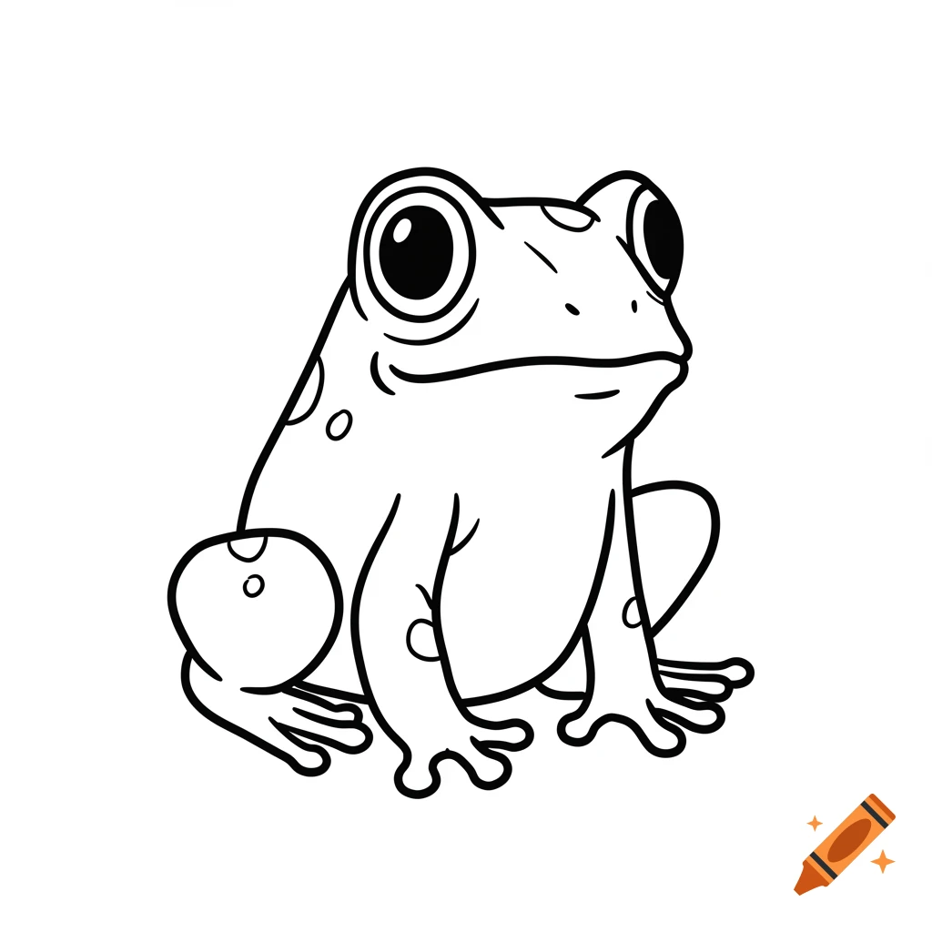 A simple black and white line drawing of a minnow seen from a dorsal view. on Craiyon