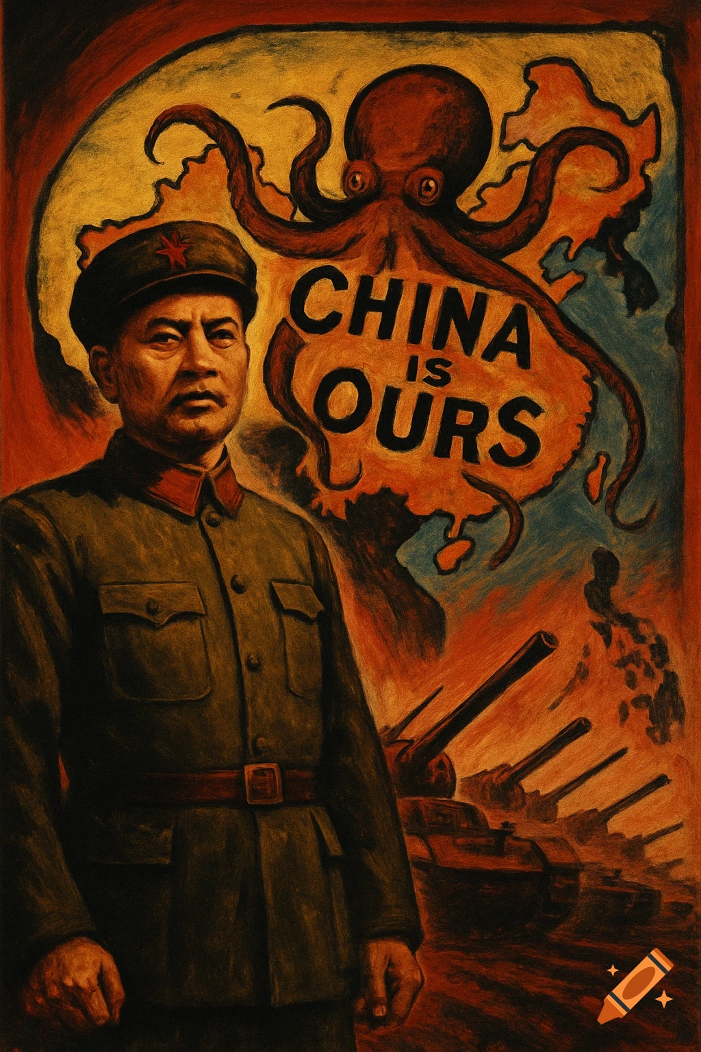 World War Ii created on Craiyon