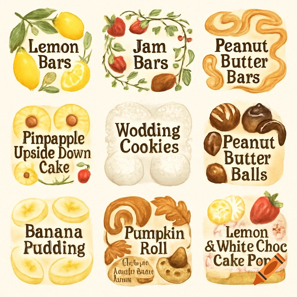 Product Labels created on Craiyon