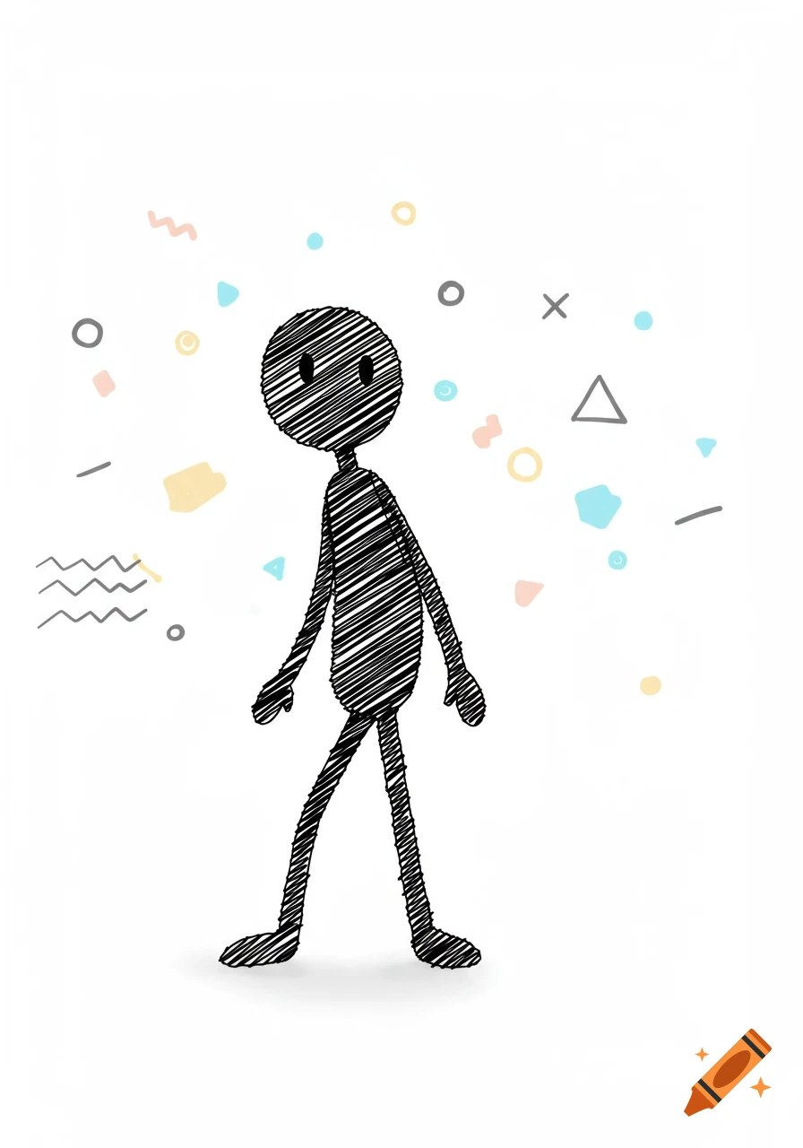 Sad+clown+outline created on Craiyon