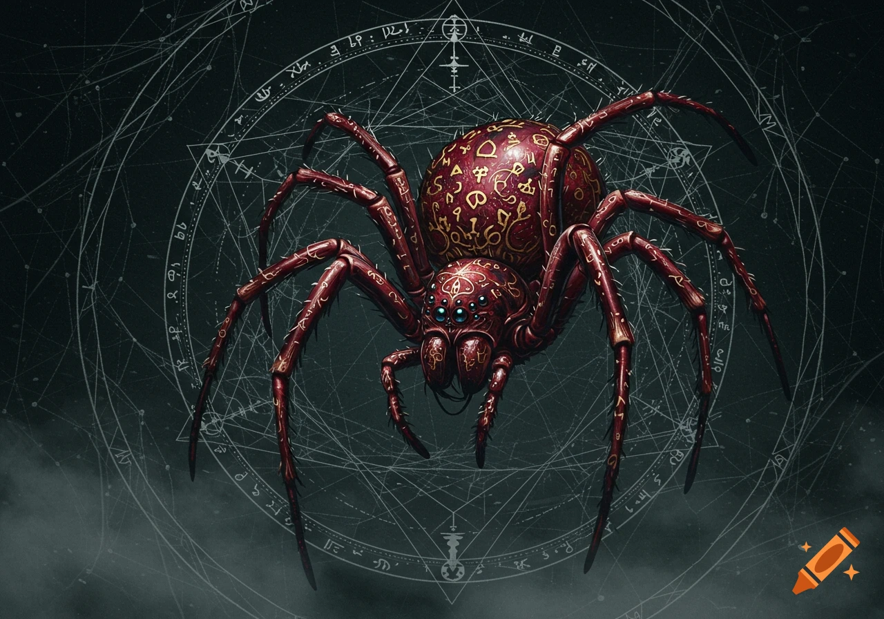 Spider Webs created on Craiyon