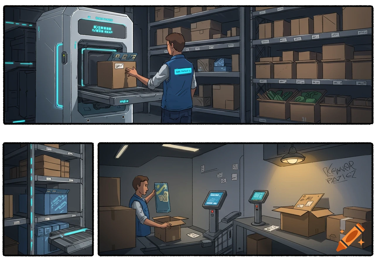 Ecommerce created on Craiyon