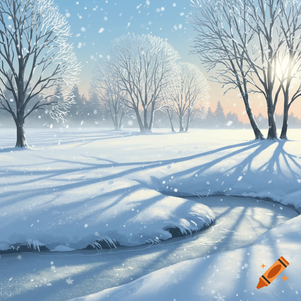 Snow+big+tree created on Craiyon