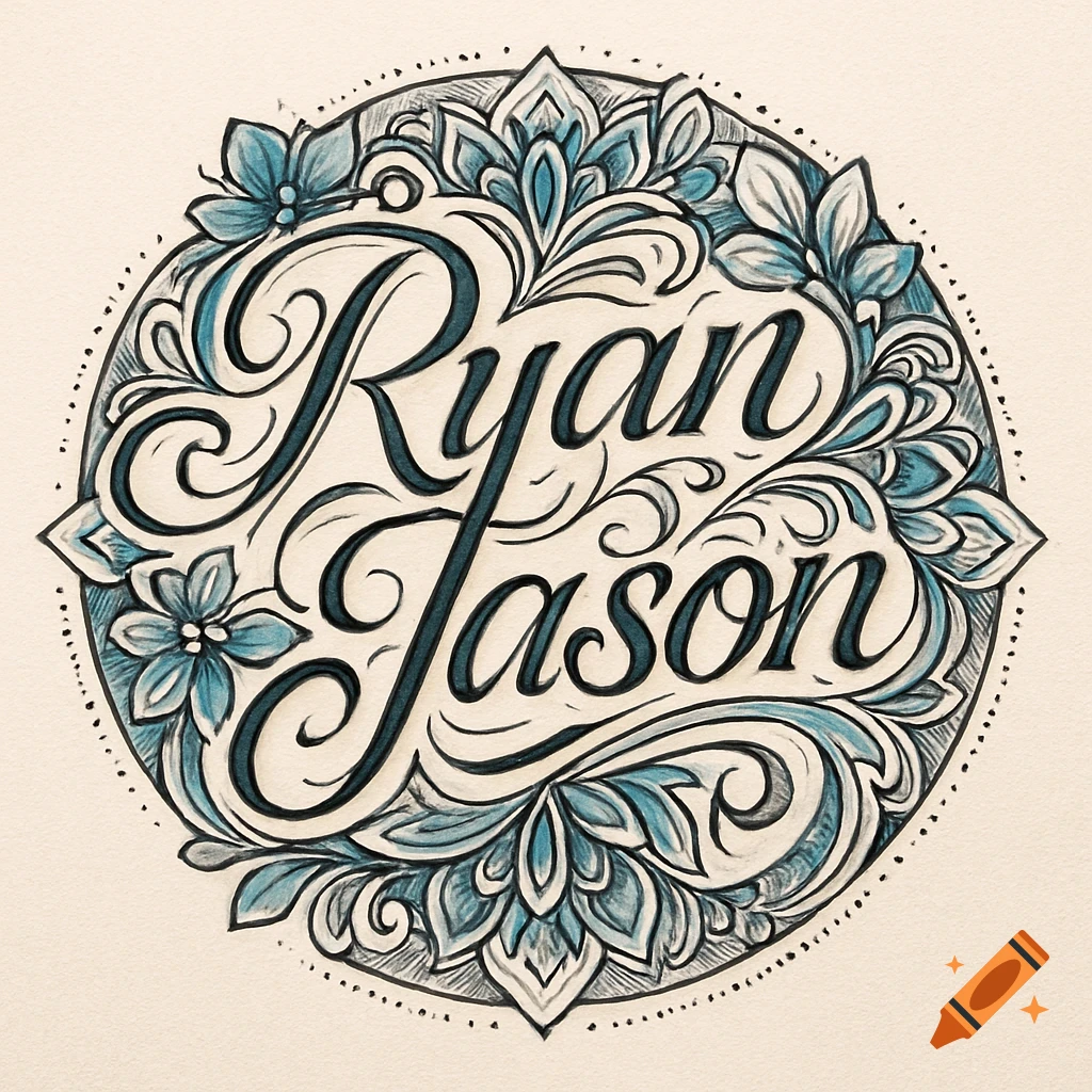 Calligraphic signature of 'Hudson Young' on a textured, vintage paper ...