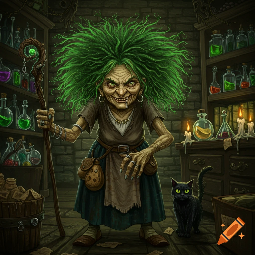 Witches images créées sur Craiyon