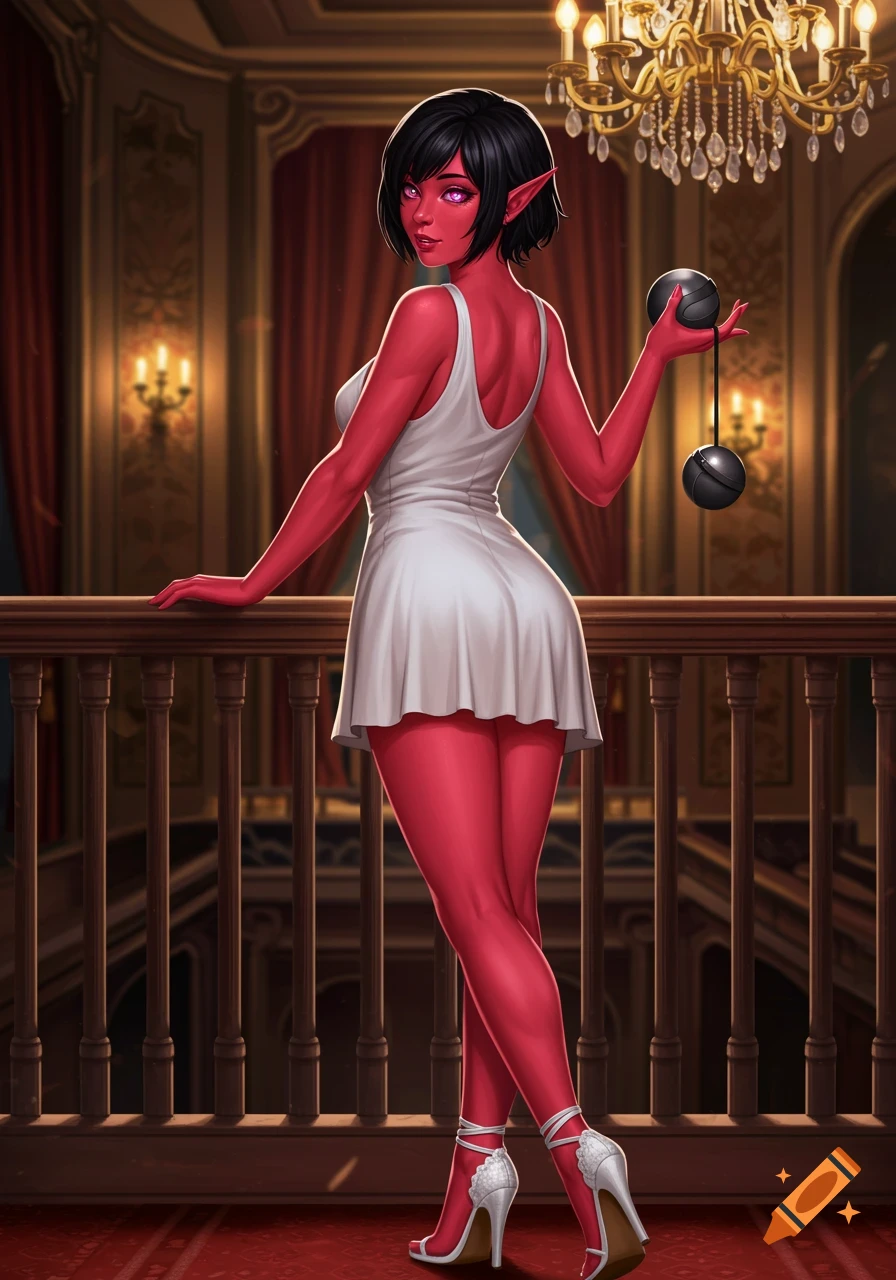 Diabelle+deviantart created on Craiyon