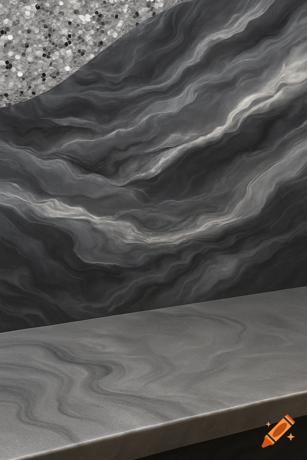 Purple+marble+stone created on Craiyon